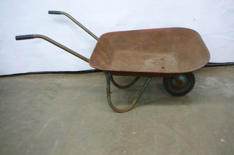Vintage Wheel Barrel | Pellet Stove & More #282 | K-BID